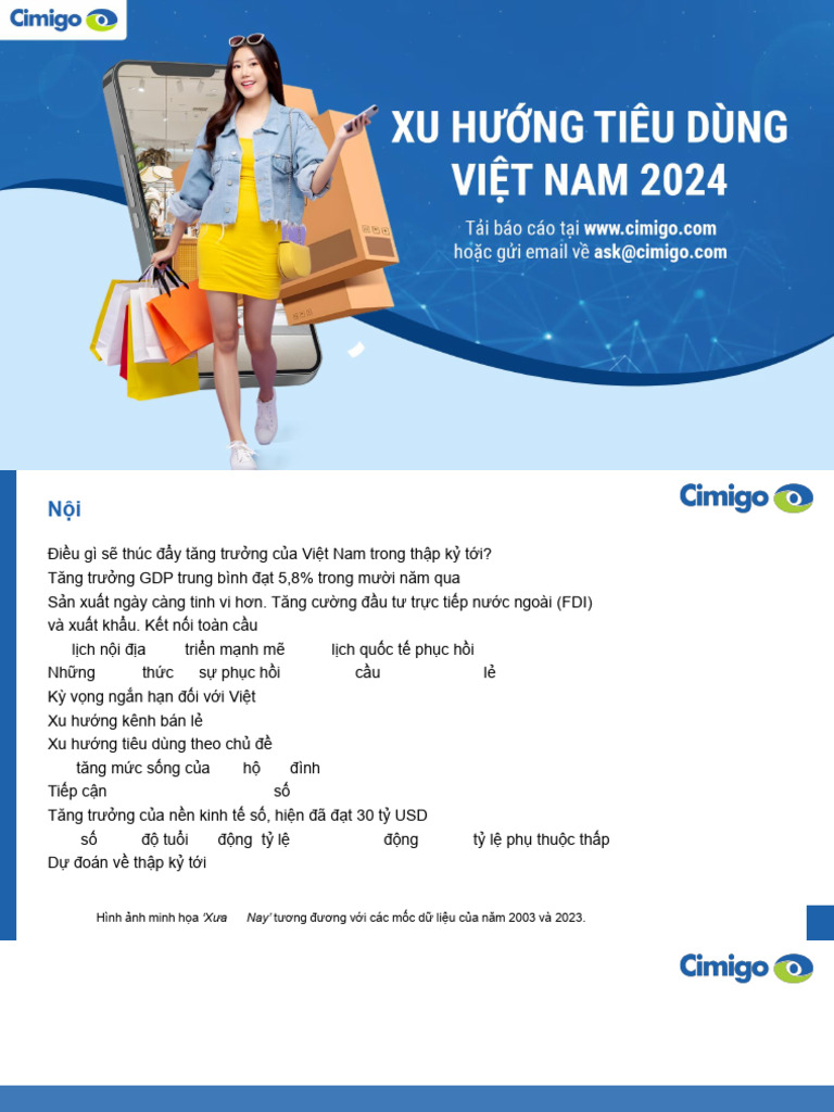B o C o Xu H NG Ti U D NG Vi T Nam 2024 Cimigo 1732801040 | PDF