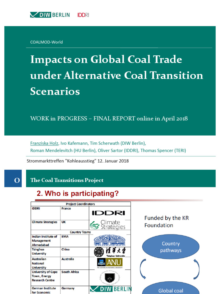Impacts On Global Coal Trade | PDF | International Energy Agency | Coal