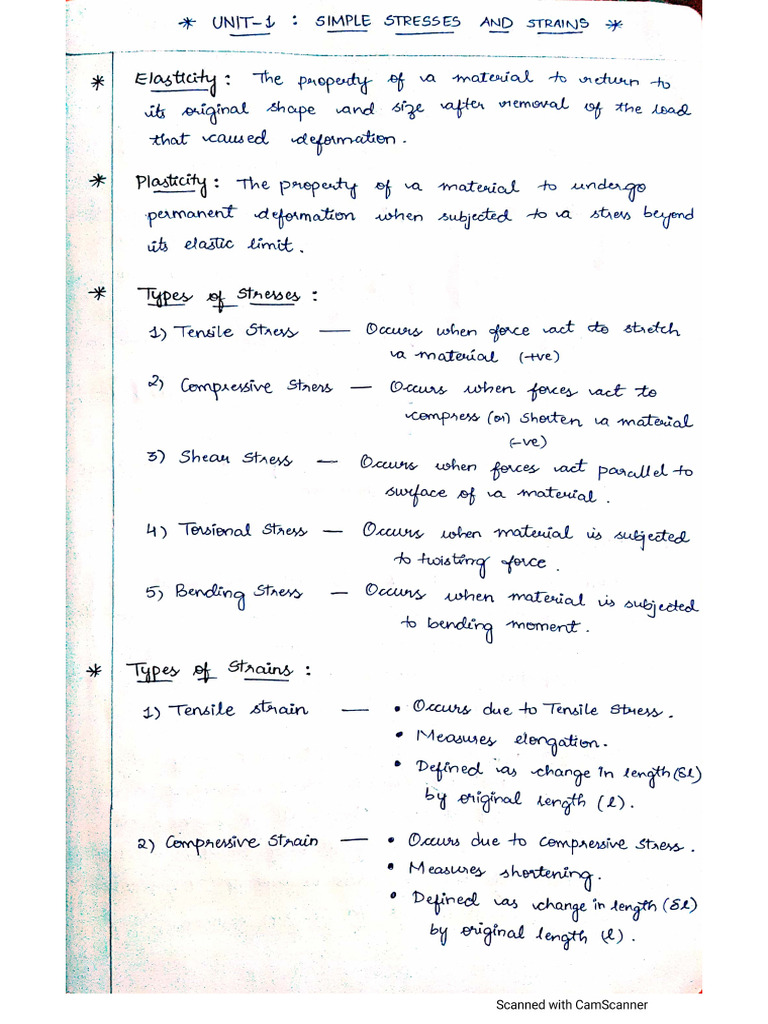 Btech SOM Notes | PDF