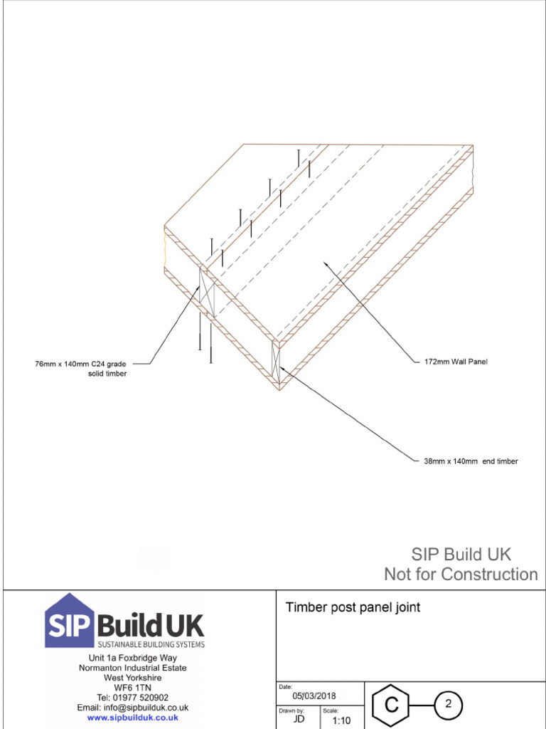 C2 Timber Post Panel Joint | PDF
