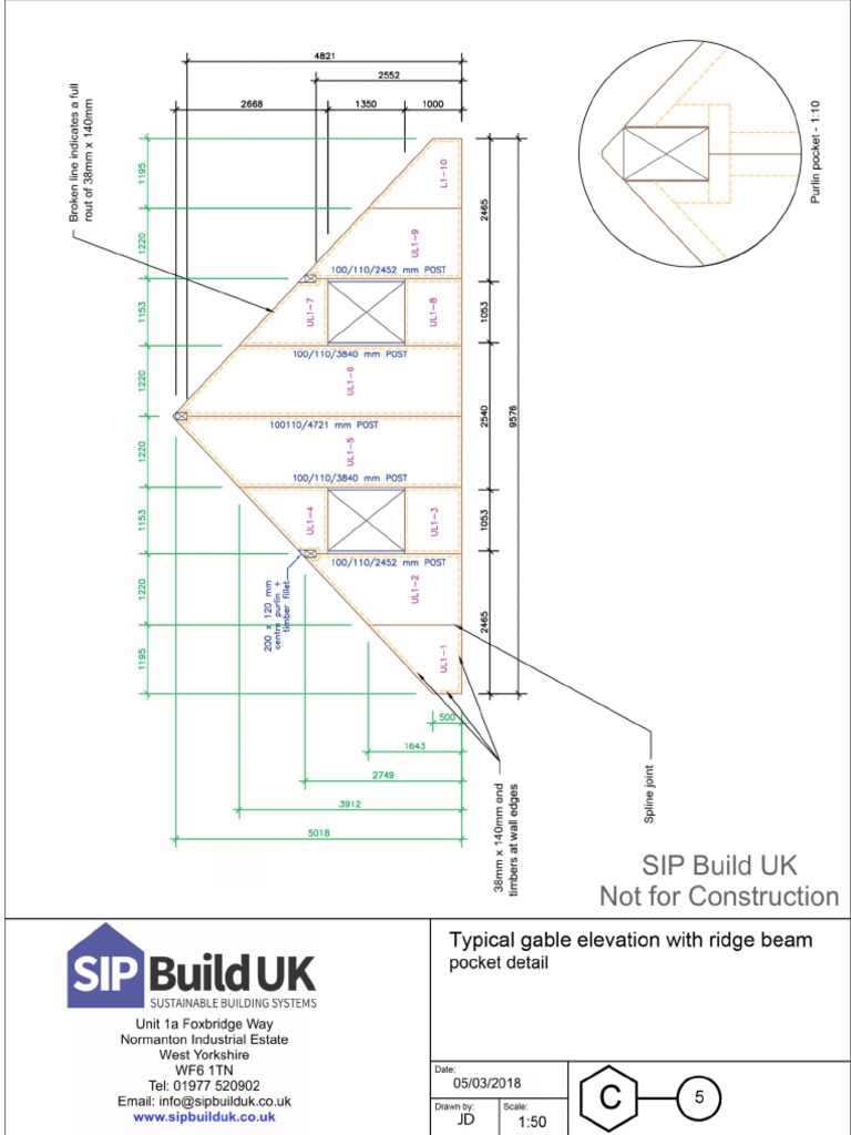 C5 Typical Gable Elevation | PDF