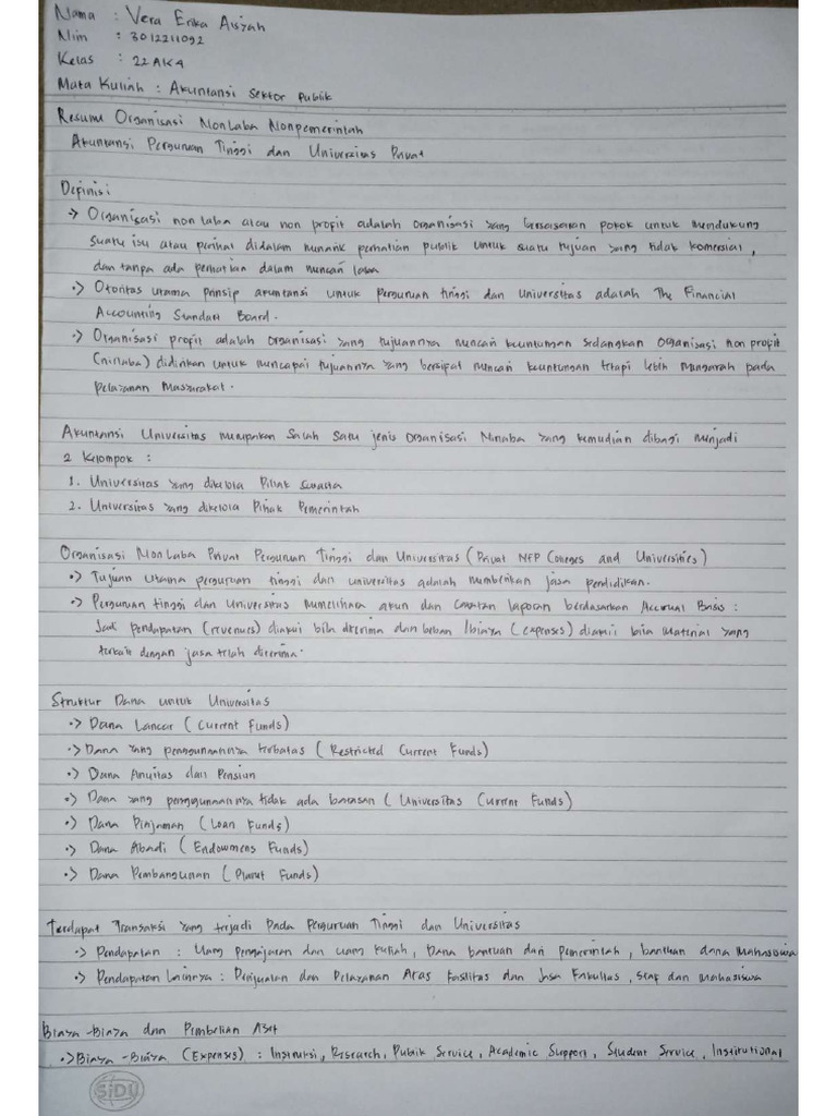 Vera Erika Aisyah_RESUME ASP 13&14_3012211092 | PDF