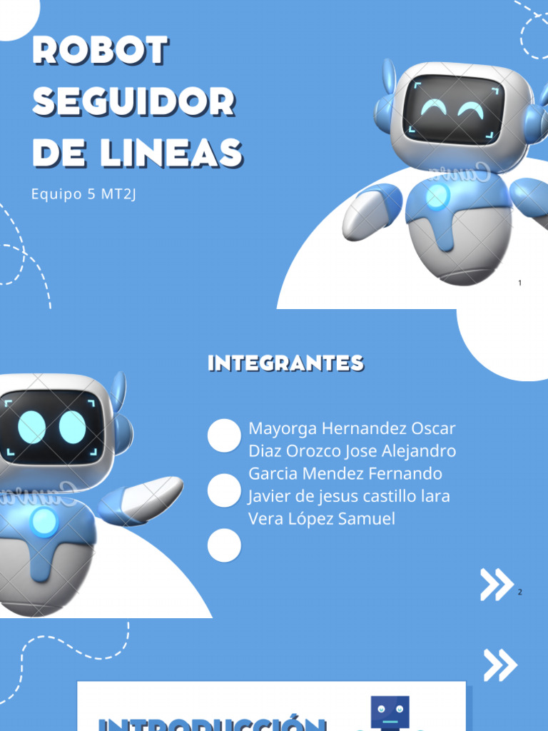 Presentación Proyecto Robot Seguidor de Linea | PDF