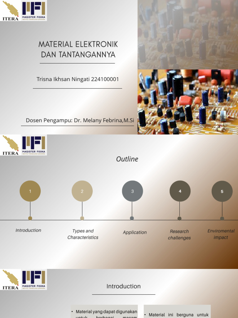 I / Karakterisasi Material / Trisna Ikhsan Ningati | PDF