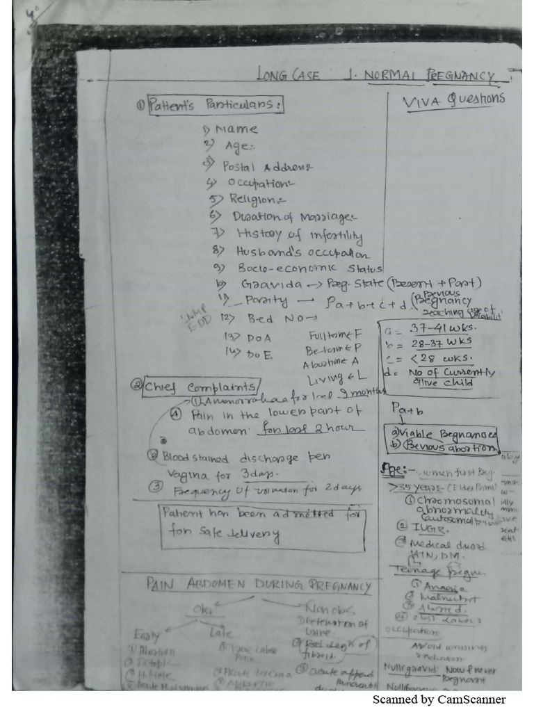 Gynae & Obs. Case.pdf | PDF