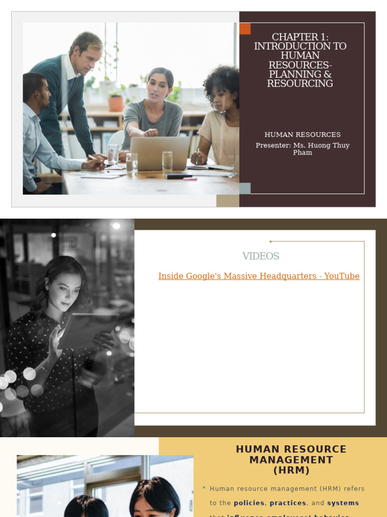 Chapter 1_ Introduction to Human Resources- Planning & Resourcing | PDF ...