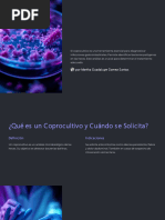 Coprologico, Coproscopico y Coprocultivo | PDF