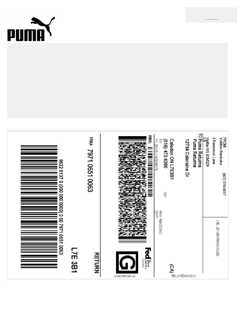 puma_label_797106510063 | PDF