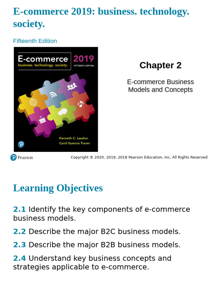 2.laudon-Traver Ec15 PPT Ch02-Rev | PDF | Supply Chain | Business Model
