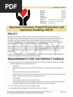 Aliquoting Blood Specimens Explained | PDF | Science & Mathematics
