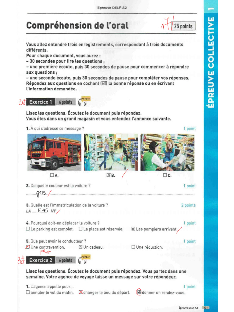 DELF A2 100 Reusite Js 2022 | PDF