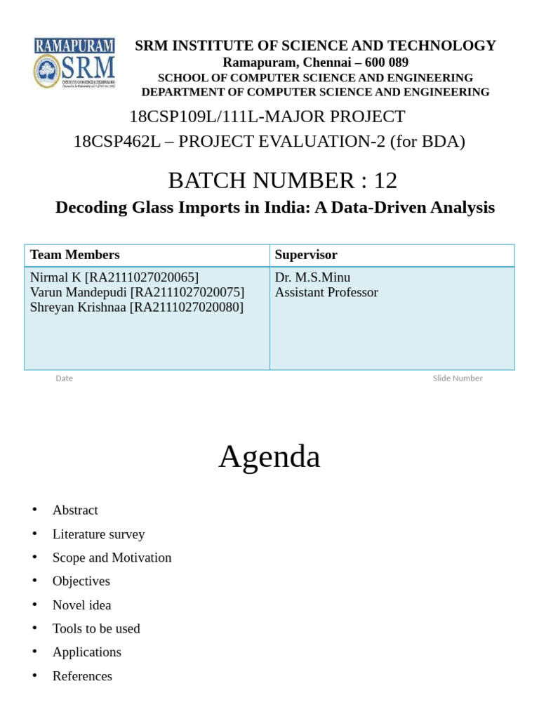 Batch - 12 | PDF | Analytics | Big Data