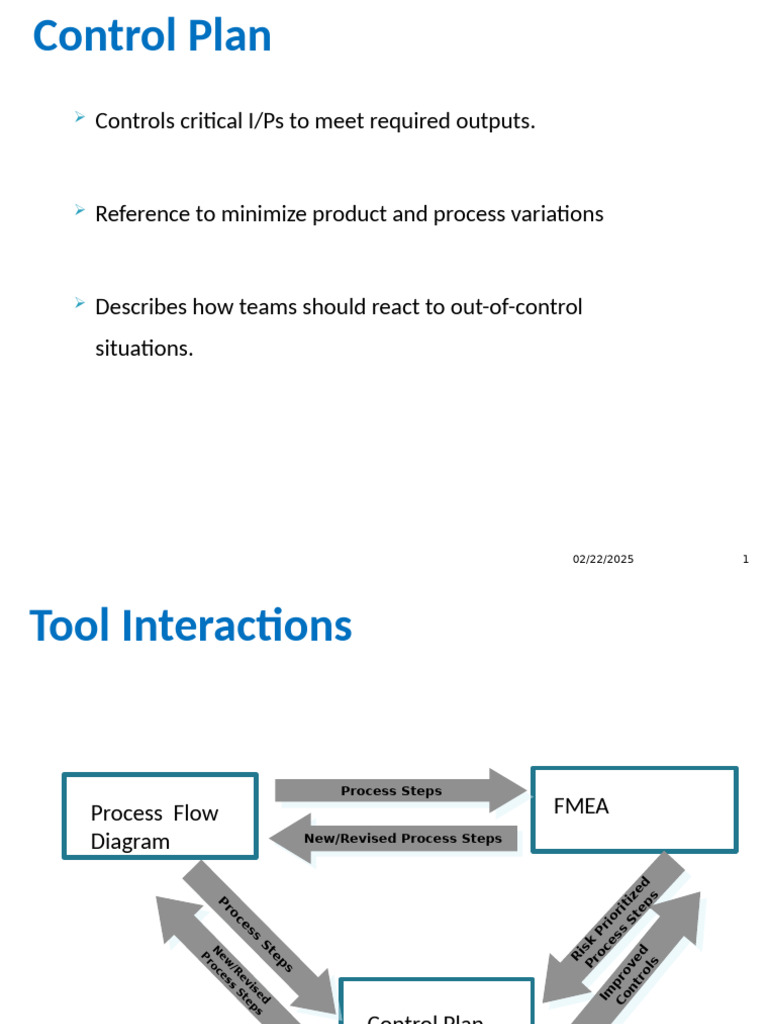 COntrol plan | PDF | Prototype