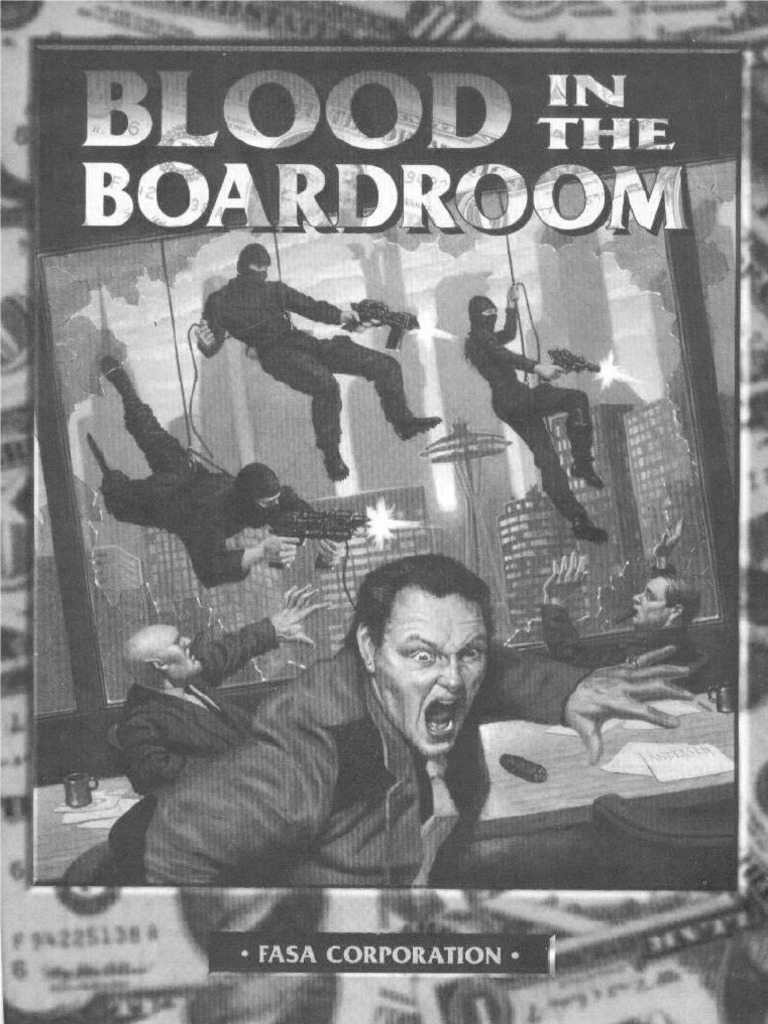 FASA7327 - Shadowrun - Blood in The Boardroom | PDF
