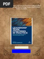 Overview of CLEAR Model by Peter Hawkins | PDF | Goal | Leadership