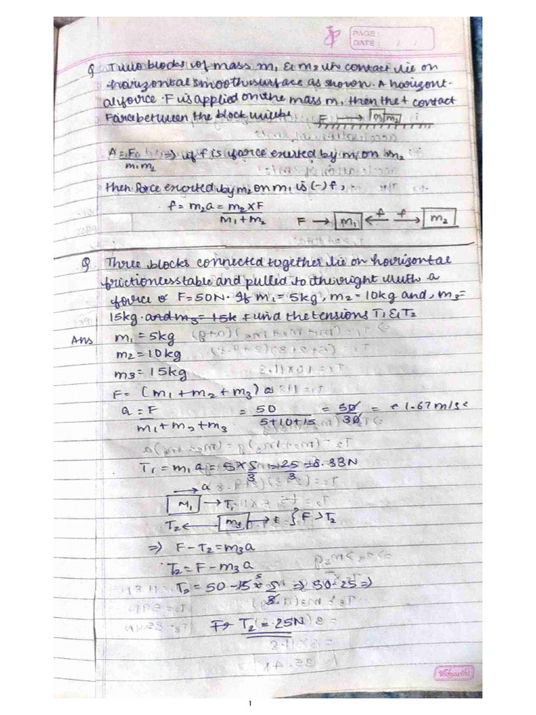 Physics Online Class Notes | PDF