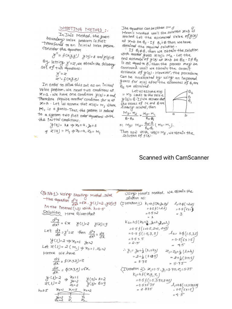 Shooting Methods | PDF