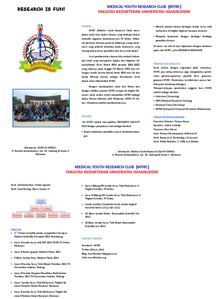 Leaflet MYRC | PDF