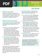 CROMSOL Eye Drops Solution 2 Sodium Cromoglicate PIL | PDF | Medicine ...