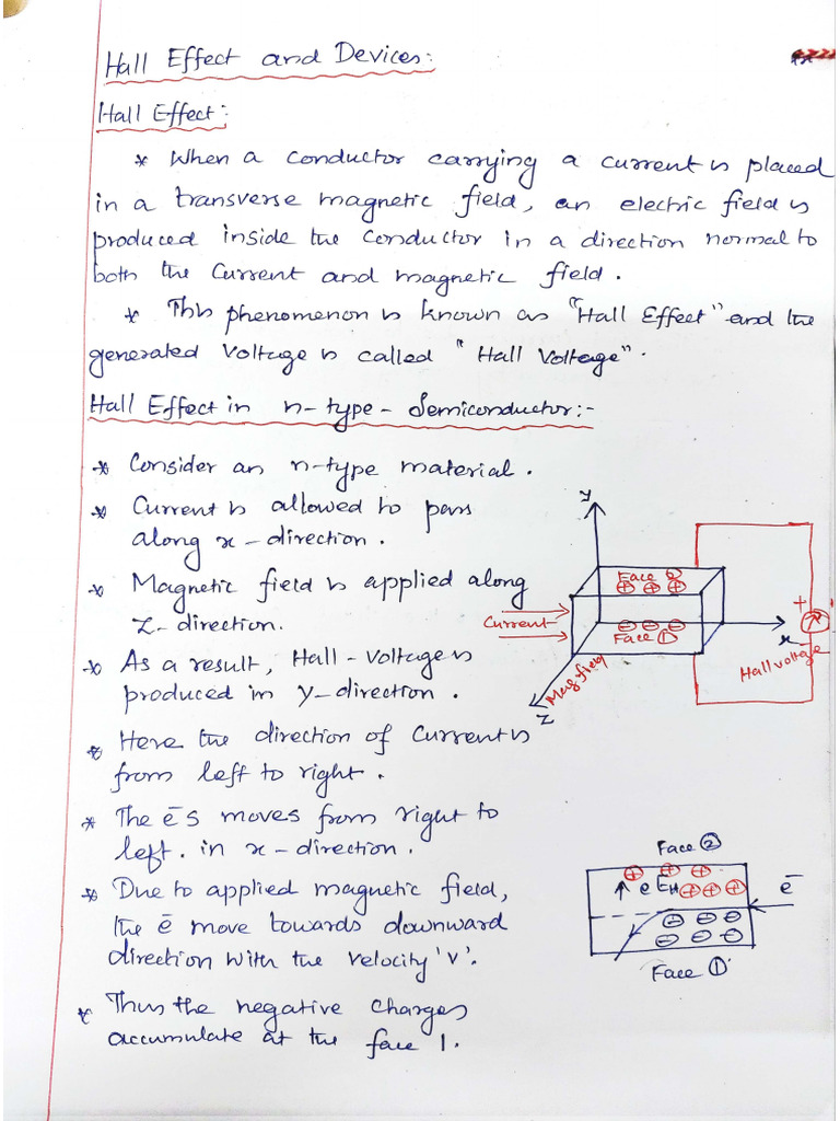Hall Effect | PDF