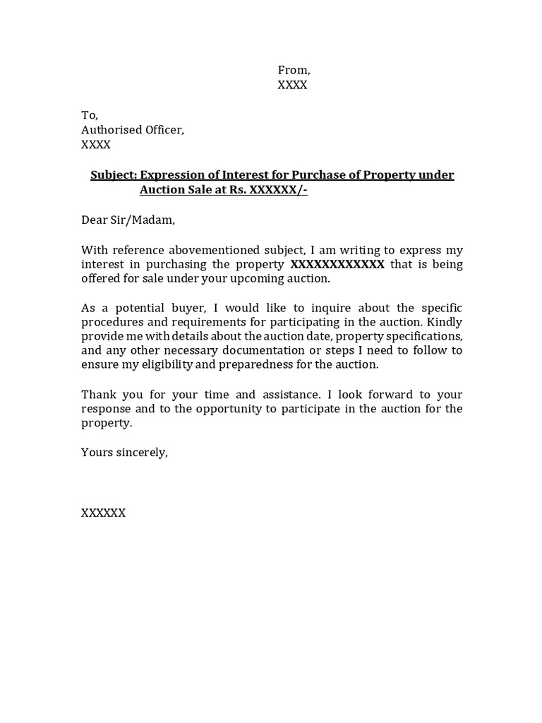 Expression Letter | PDF