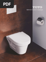 TOTO Sanitary Catalog March 2024 | PDF | Toilet | Tap (Valve)