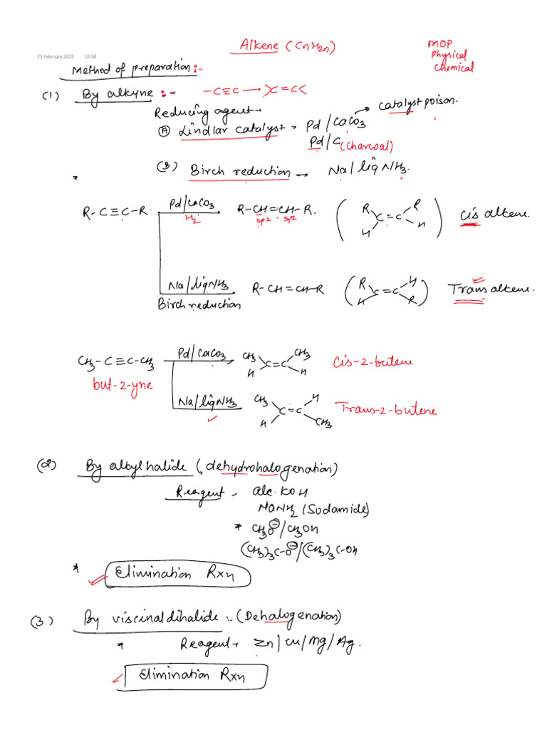 Converting Alkynes to Benzene | PDF