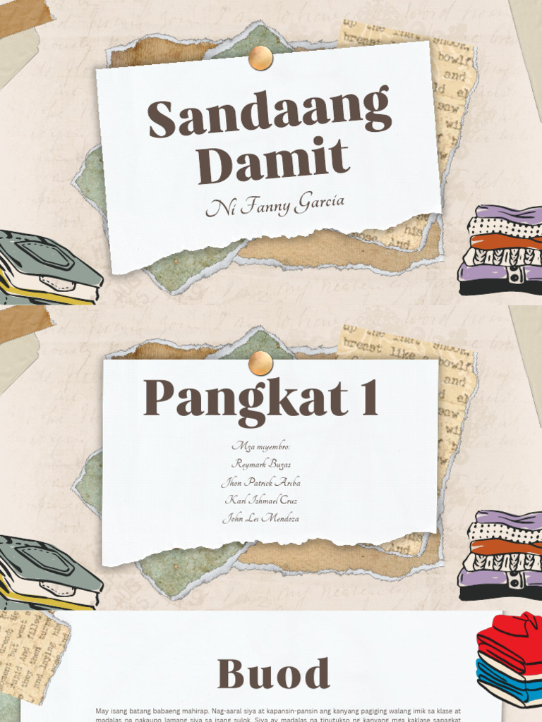Sandaang Damit - SosLit | PDF