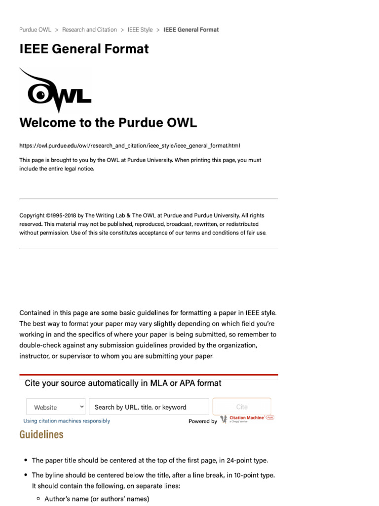 Ieee Writing | PDF