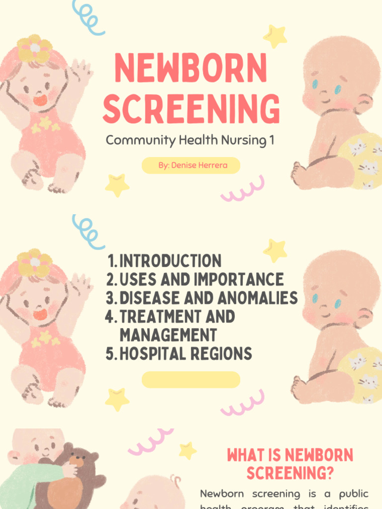 Newborn-Screening-2 | PDF | Screening (Medicine) | Clinical Medicine