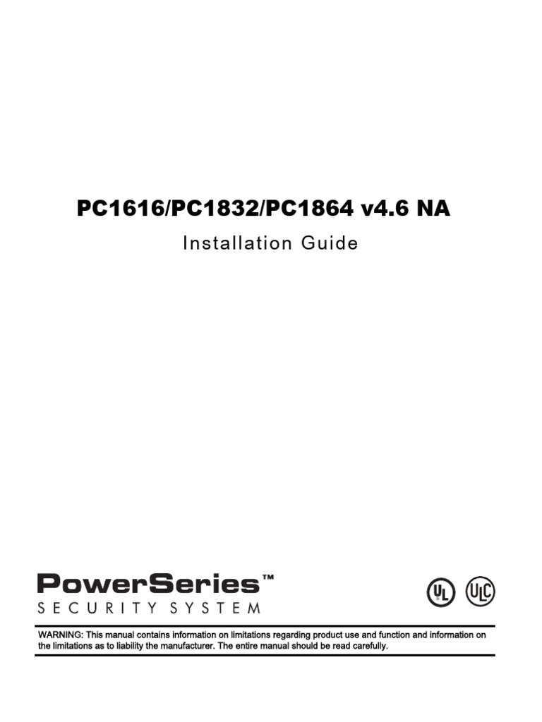 Dsc Powerseries Pc1616 Pc1832 Pc1864 Panel Programming Guide Pdf Electrical Wiring Basement