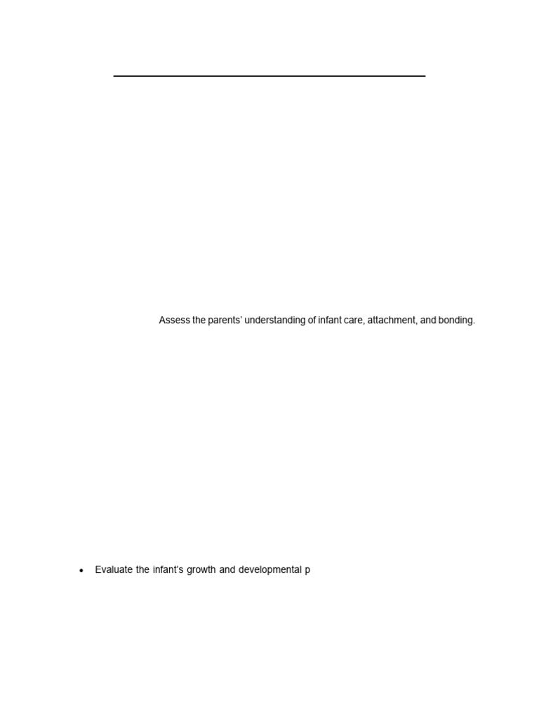 Pediatric Nursing Care Across Ages | PDF | Child Development | Infants