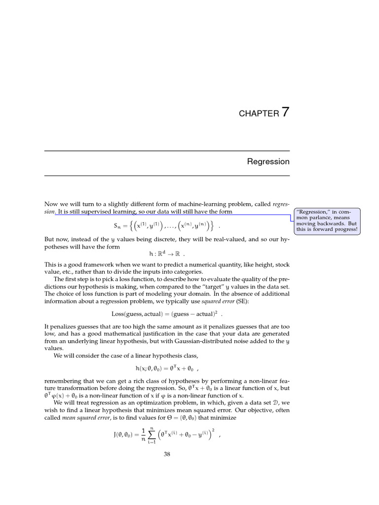 MIT_Regression | PDF | Ordinary Least Squares | Regression Analysis
