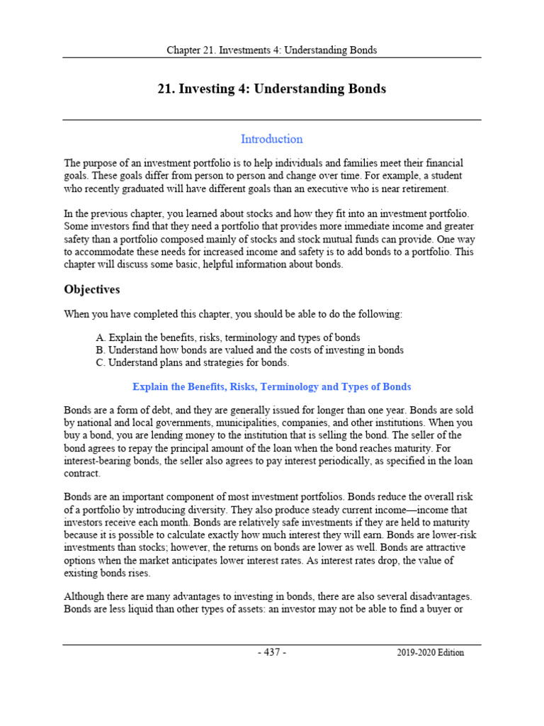 Understand Bond | PDF | Bonds (Finance) | Yield (Finance)