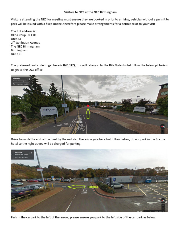 Directions For Driving | PDF