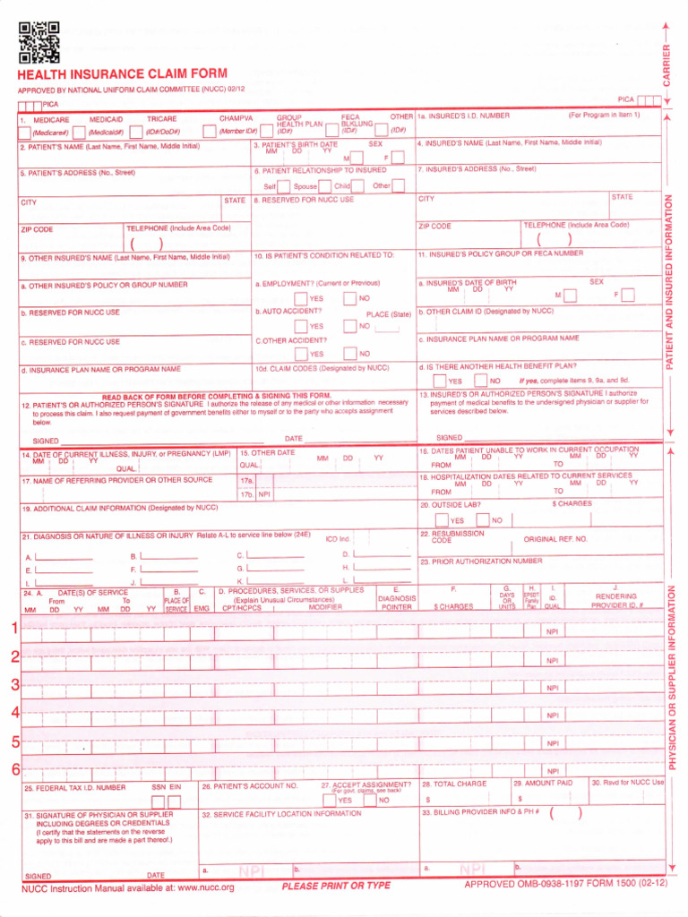 Health Insurance Claim Guide | PDF