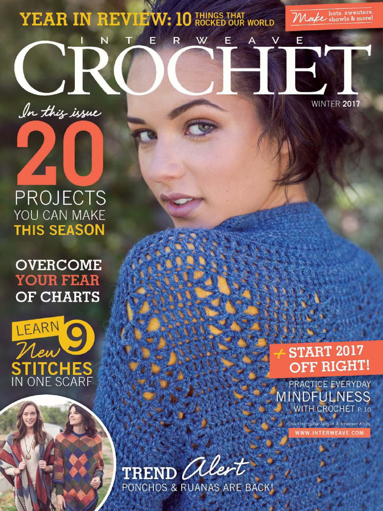 Interweave Crochet Winter 2017 | PDF | Crochet | Knitting