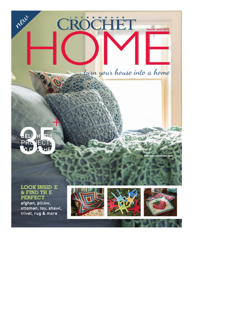 Interweave Crochet Home 2015 | PDF | Knitting | Crochet