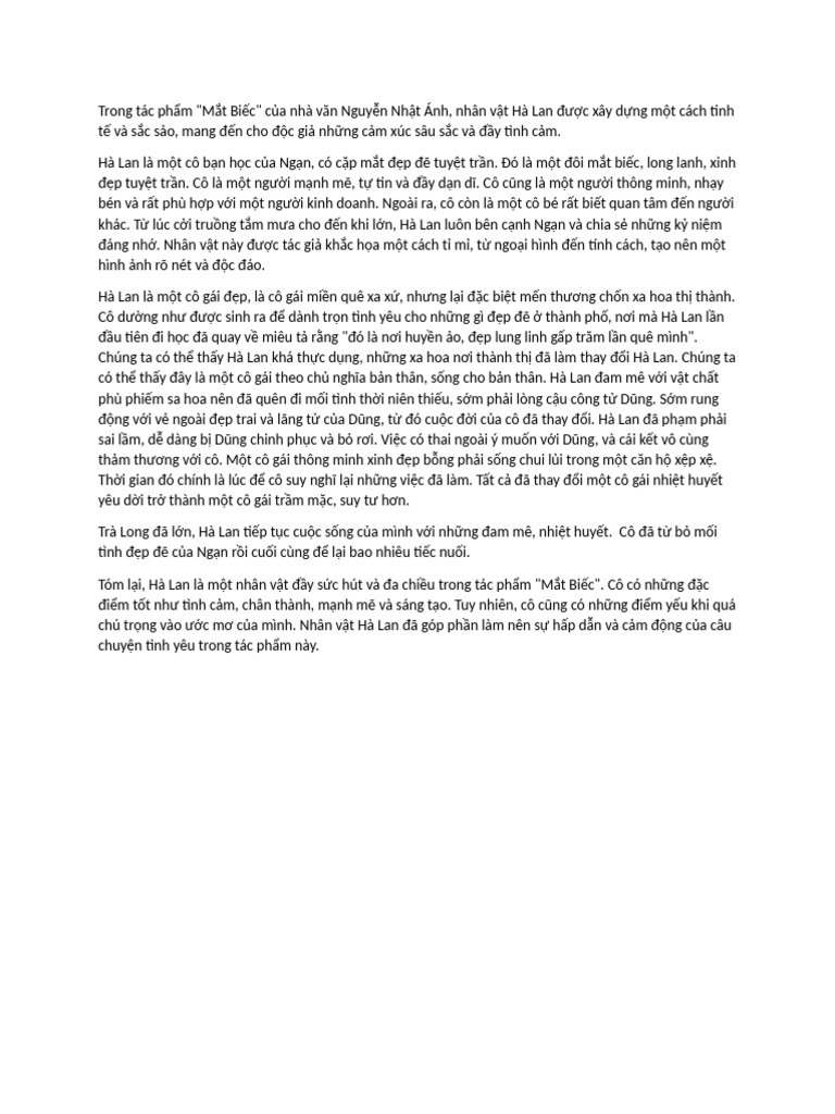 Van Hoc Mat Biec | PDF