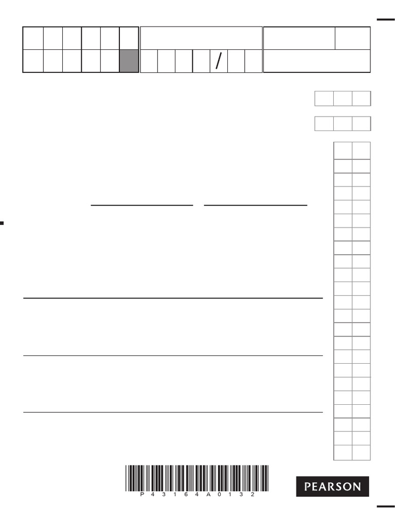 A3 - 19 June 2014 QP - C3 Edexcel | PDF | Mathematics | Mathematical ...
