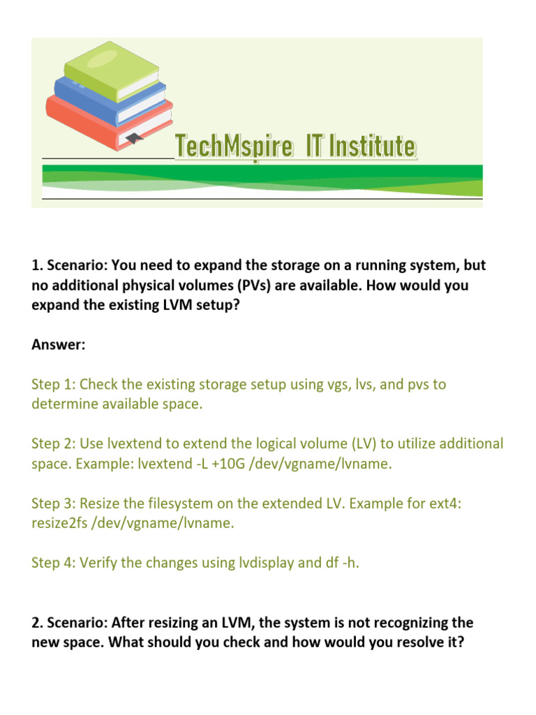 LVM Techmspire | PDF
