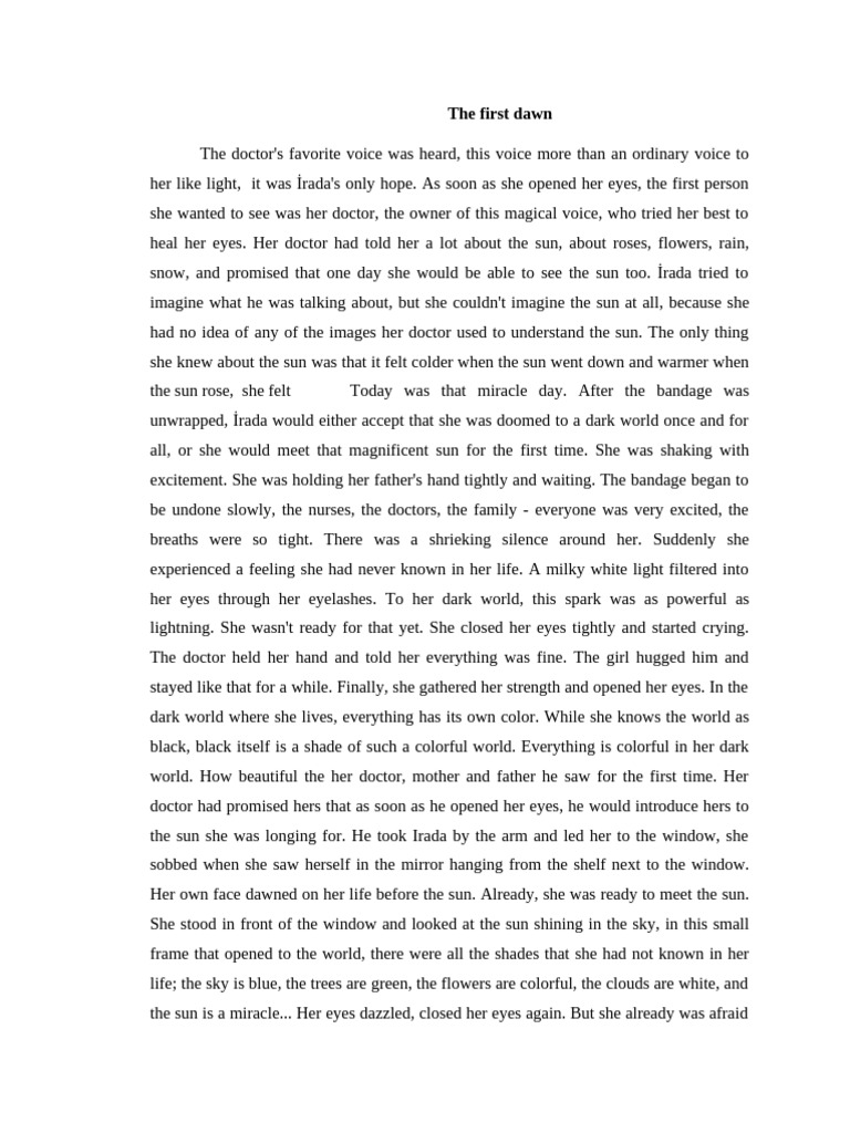 The first dawn | PDF