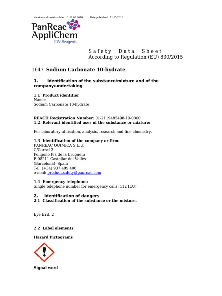 [727]msds | PDF | Waste | Materials