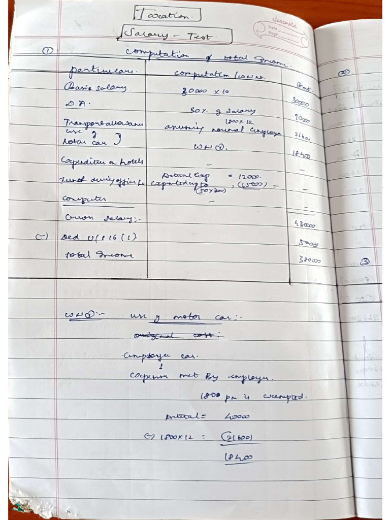 S Yash. Tax - Salary | PDF