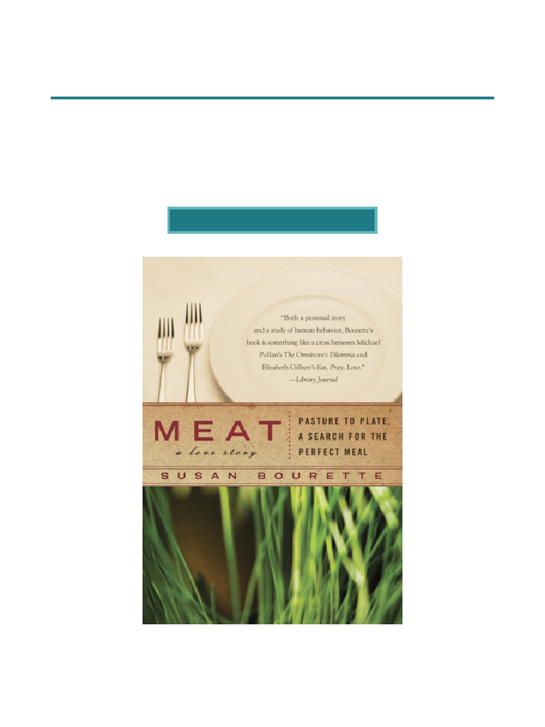 Meat: Pasture to Plate Guide | PDF