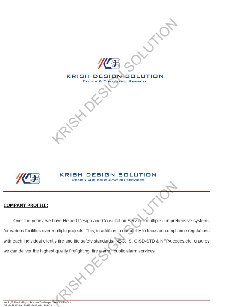 Profile Fire Kds Watermark | PDF | Plumbing | Public Safety