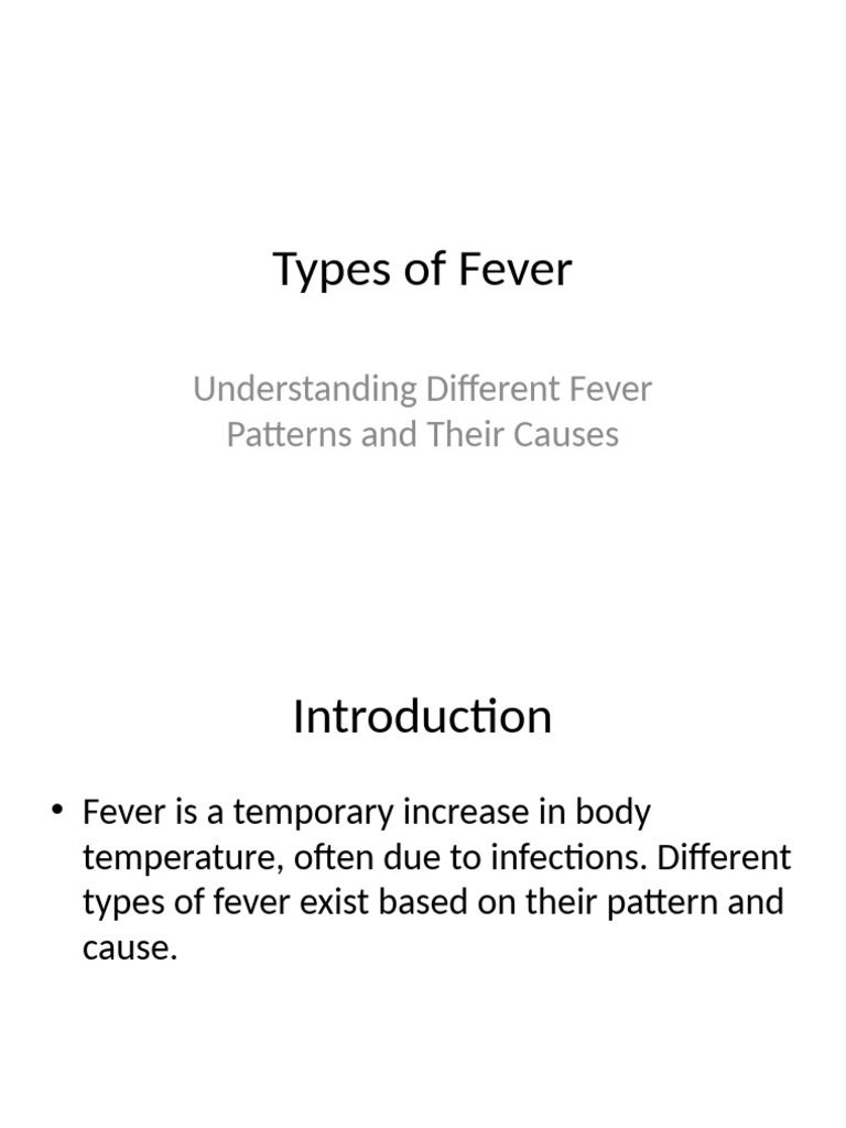 Types_of_Fever_Presentation | PDF