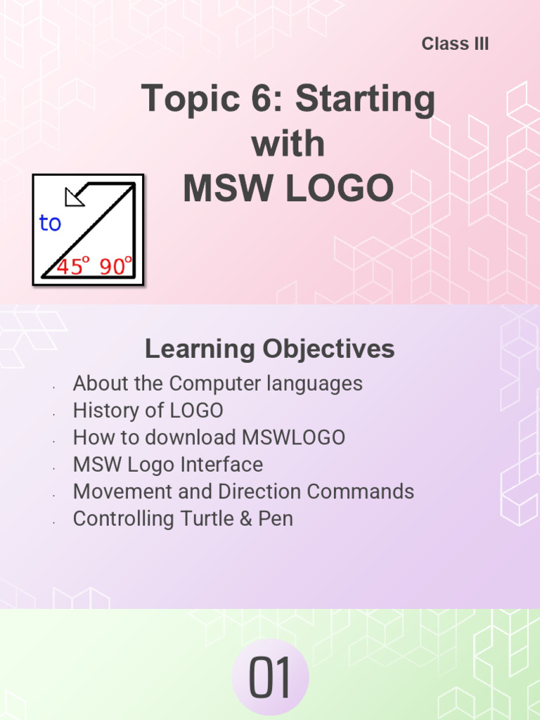 Grade-III-Topic-6-Getting Started With MSW LOGO | PDF | System Software ...