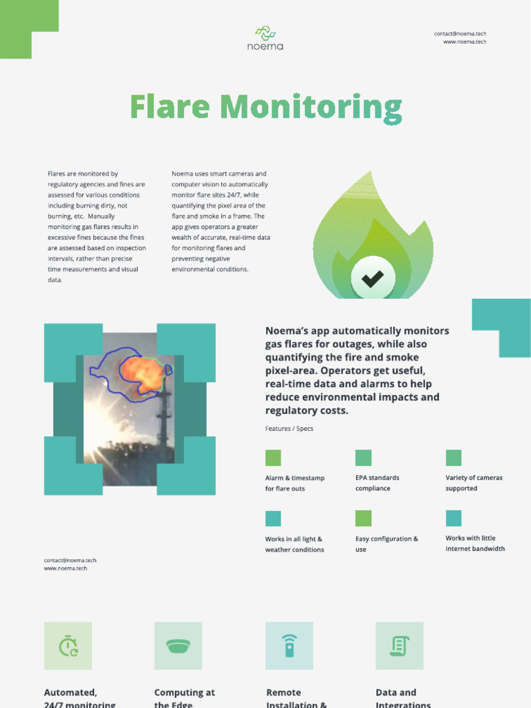 Noema Tech Flare Monitoring | PDF | Camera | Computer Vision