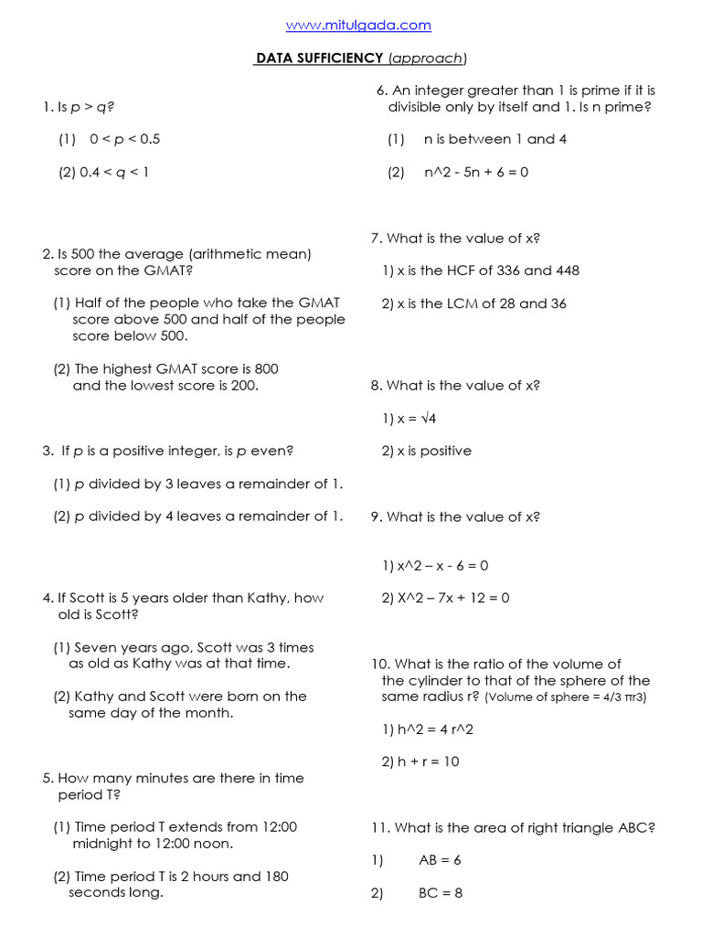 DS - Basic Concepts & Approach | PDF